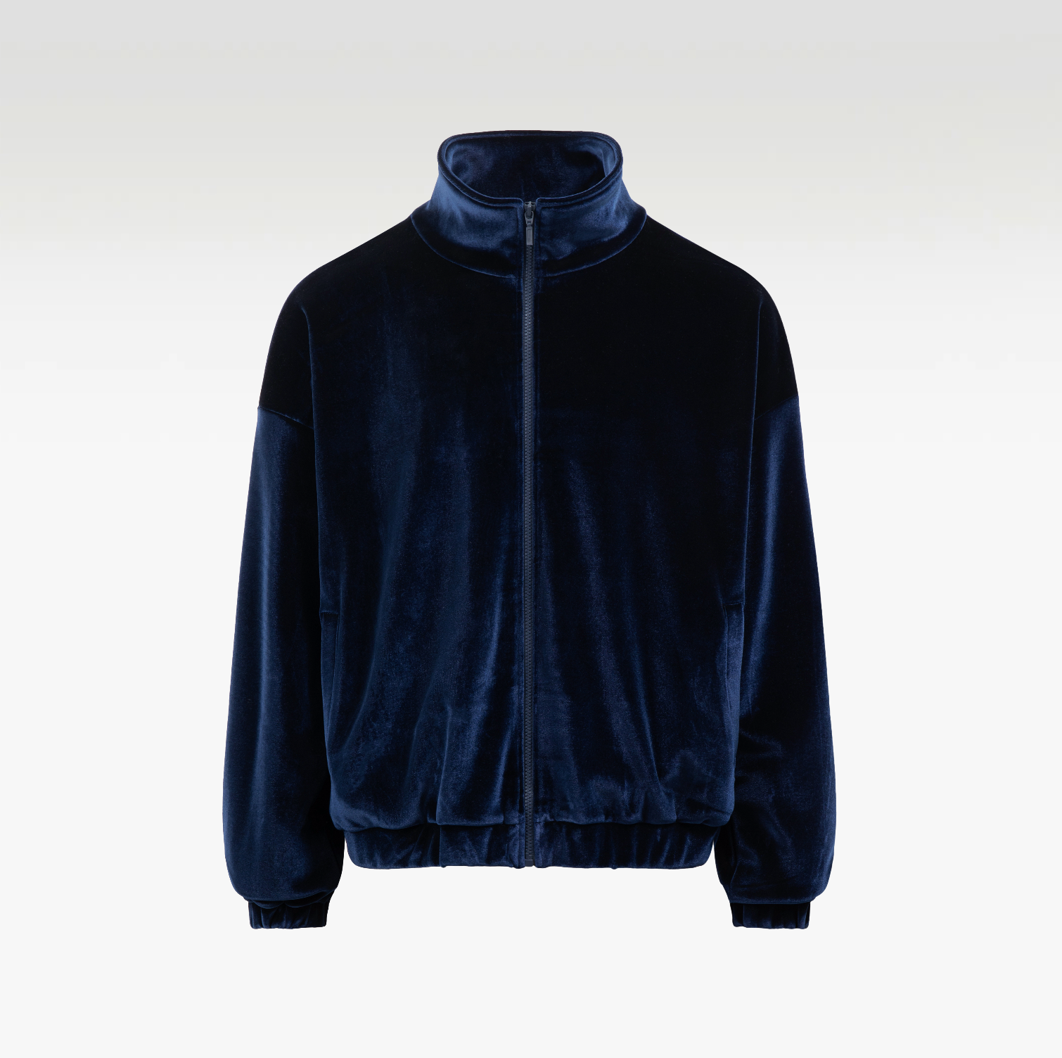 Royal Navy Velvet Jacket | Embroidered Star Graphic Streetstyle – Karve ...